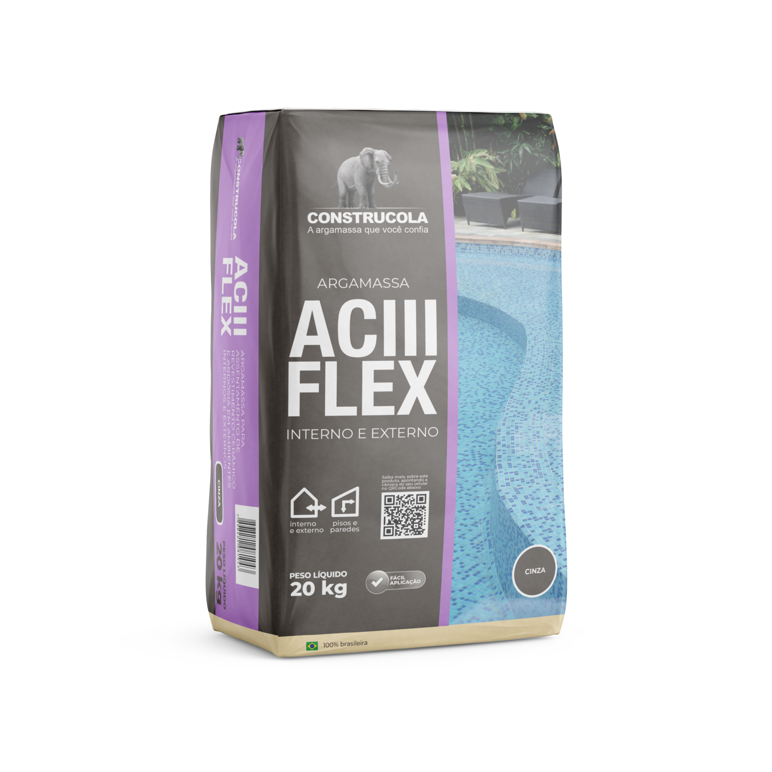 ARGAMASSA AC-III FLEXÍVEL - Construcola